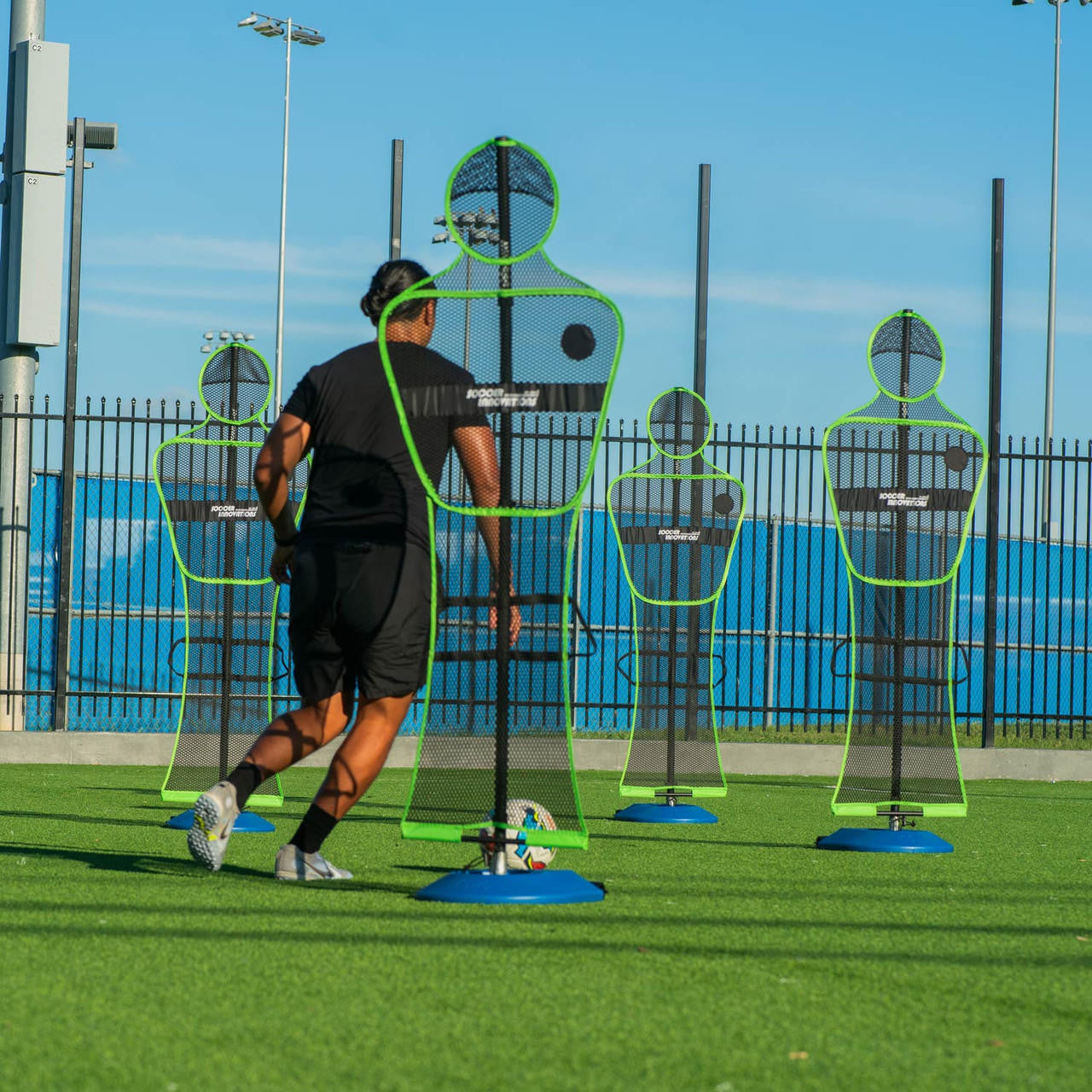 Soccer Wall Turf Mannequins by Soccer Innovations (Set of 4) – Soccer ...