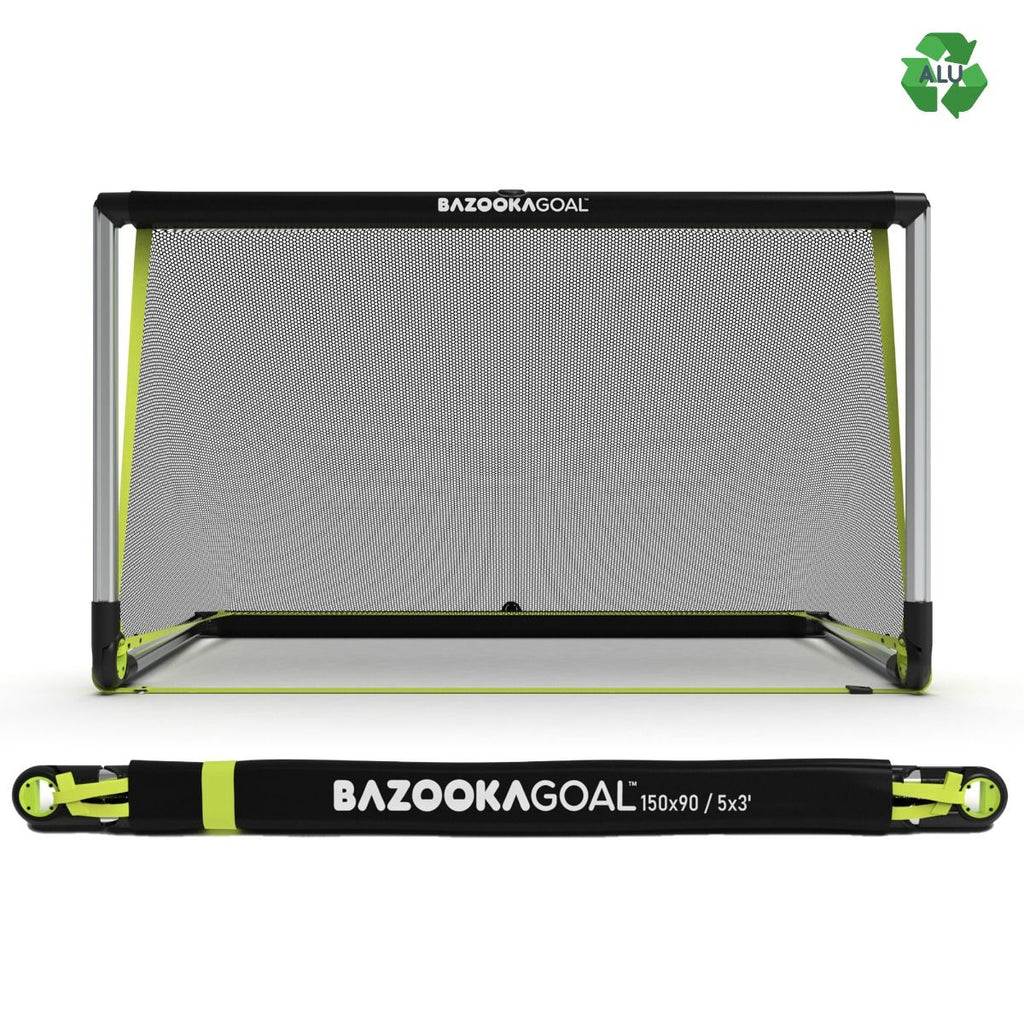 BazookaGoal 5'x3' Aluminum Portable Soccer Goals (4-pack)